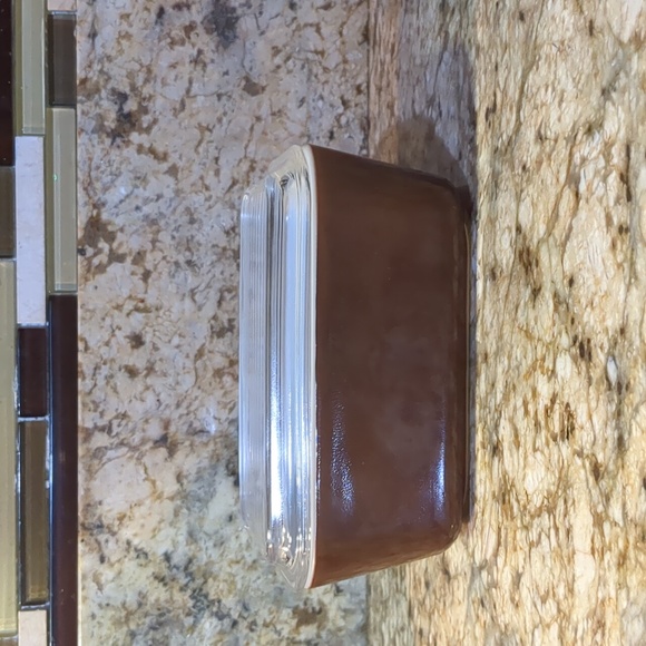 Pyrex | Kitchen | Vintage Pyrex Brown Refrigerator Dish | Poshmark